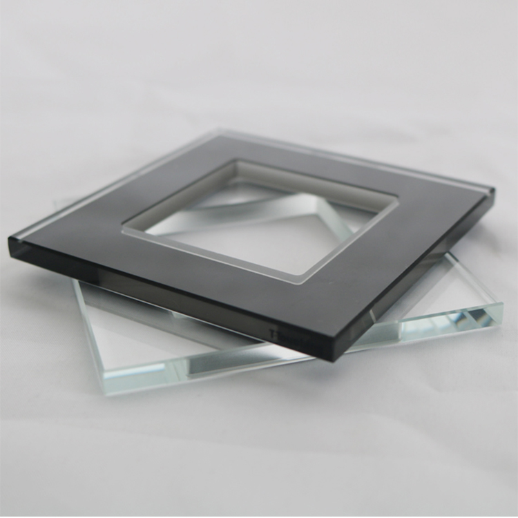 Custom Custom open-hole toughened glass panel Corning Gorilla Glass